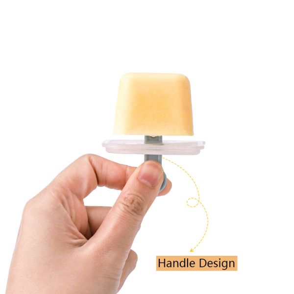 Quality Silicone Square Ice Cube Tray Making Mold with Lid 6PACK Refrigerator Accessory for sale