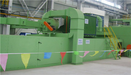 Quality Steel Plate Pretreatment Roller Conveyor Blast Machine Large Workpieces Cleaning for sale