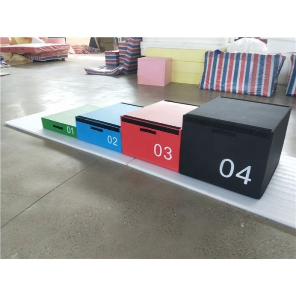 Quality Progressive Software Four-Level Modular Ladder Square Skip Box for Gymnastics for sale