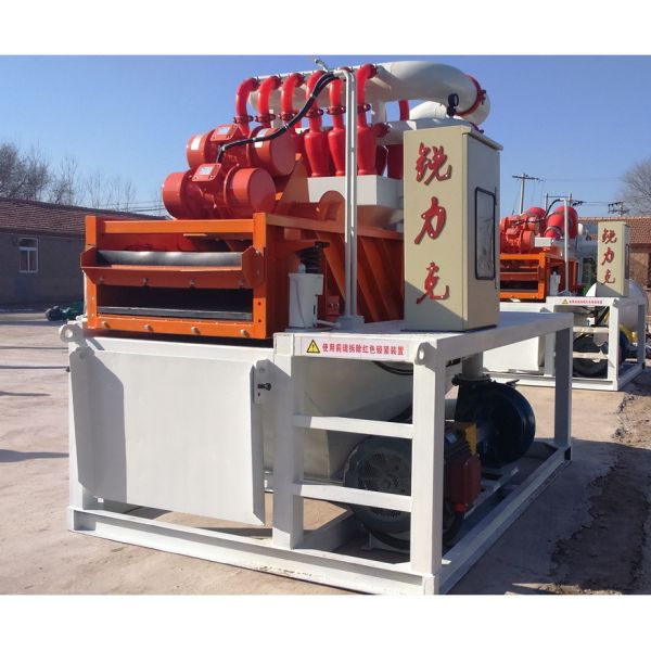 Quality 30m3/h 130GPM desander for mud cleaning project for sale