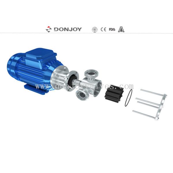 Quality Flexibility Impeller 316L High Purity Pumps Clockwise Counterclockwise Rotation for sale