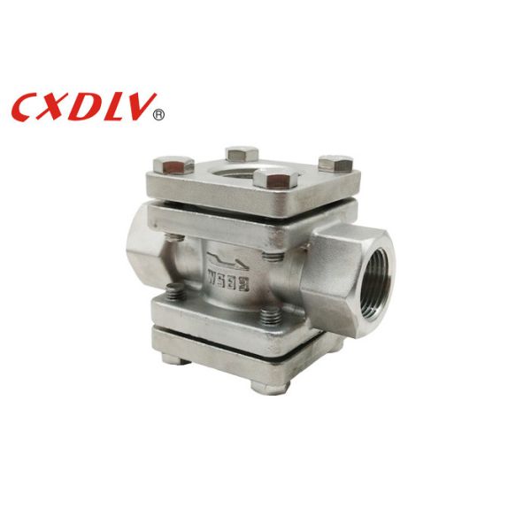 Quality Investment Casting Sight Glass Flow Indicator Screw Ends for sale