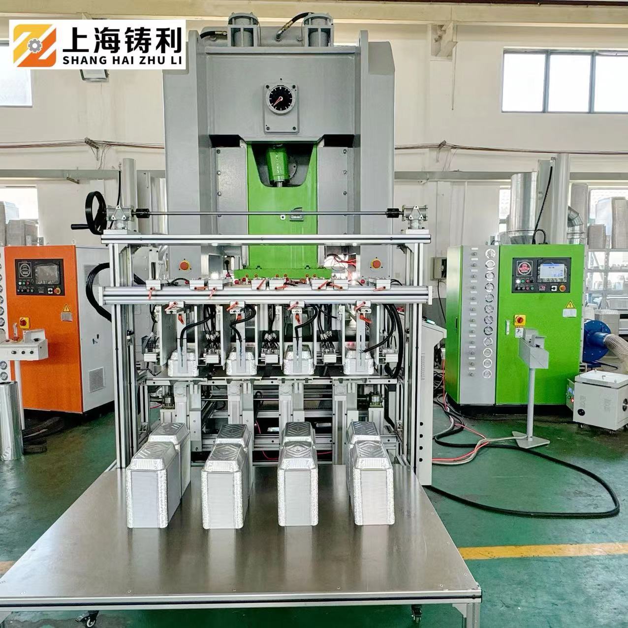 Quality Automatic Aluminum Foil Container Making Machine for Round Square Rectangular for sale