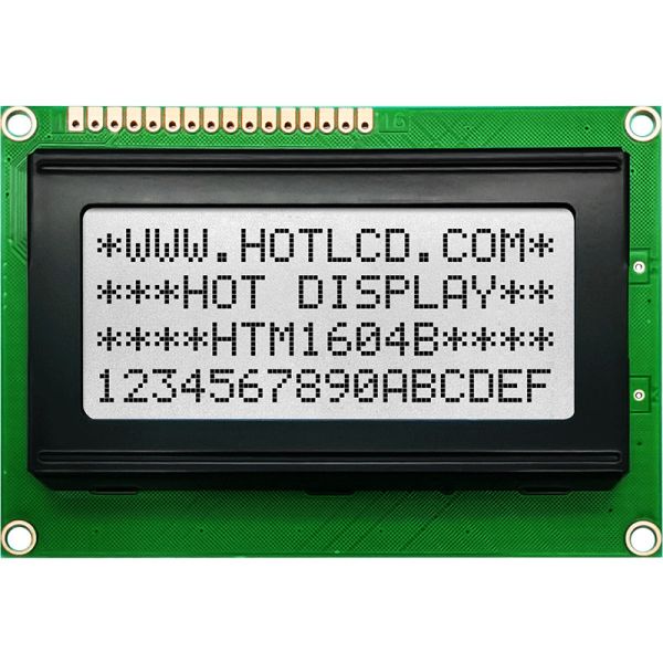 Quality COB 16X4 Character LCD Module LCD With White Side Backlight HTM1604B for sale