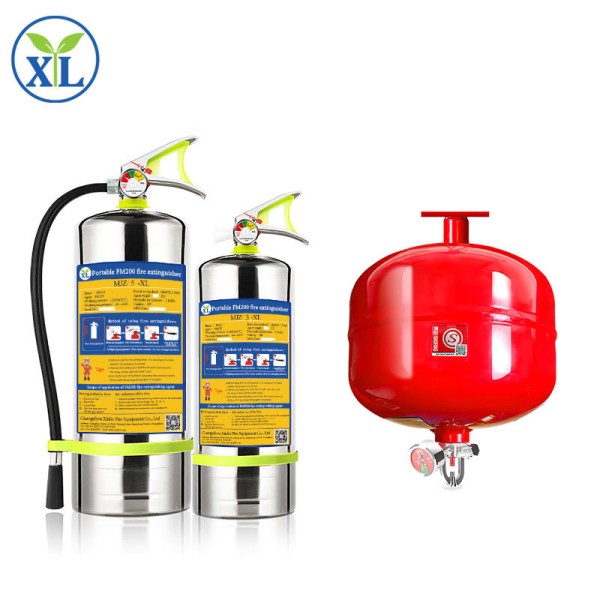 Quality FM200 Portable Fire Extinguisher Safety Portable Fire Equipment Detector for sale