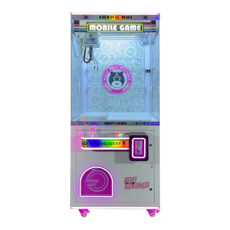Quality 110V/220V/230V Amusement Park Arcade Plush Doll Claw Machine Toy Claw Crane Game for sale