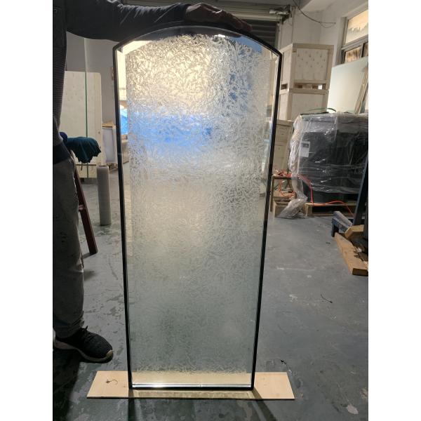 Quality Safety Tempered Entry Door Glass with High Heat Resistance for sale