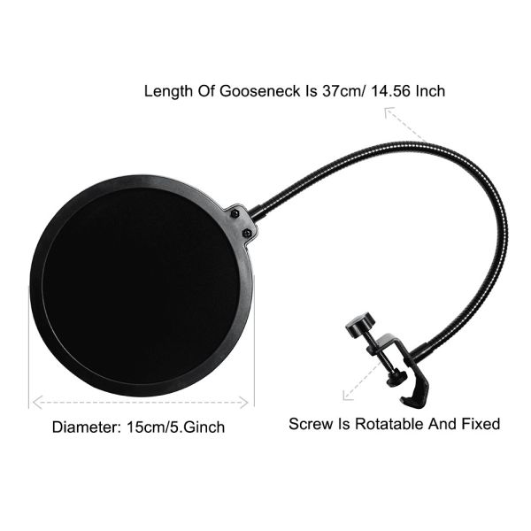 Quality Arm Stand USB Max Load 4.0lb 20KHz Condenser Mics for sale