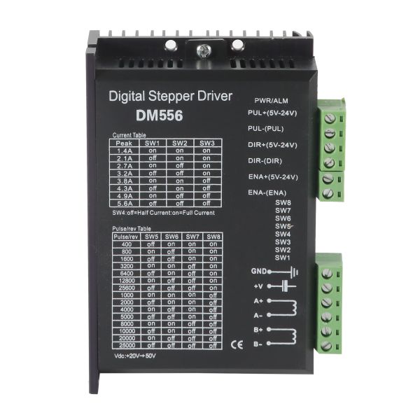 Quality ROHS 5.6A Smooth Motion 50VDC Nema 23 Stepper Motor Driver for sale