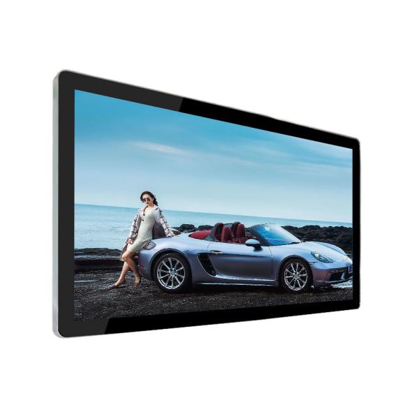 Quality Taxi bus 18.5 inch wall mount digital signage with capacitive touch network HD for sale