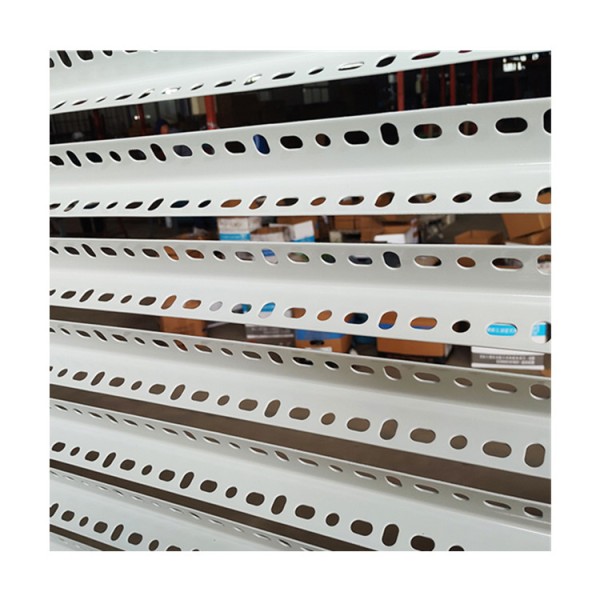 Quality 5-Layer Steel Stacking Shelves Bracket Slotted Angle Racks for Easy Warehouse for sale