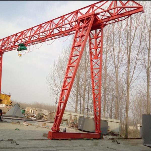 Quality 10 Ton MH Type Single Girder Gantry Crane Trussed Type for sale