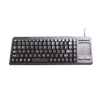 Quality Compact-sized Industrial Plastic Keyboard With 88 Key and Integrated Touchpad for sale