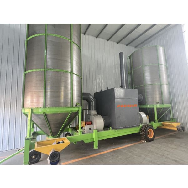 Quality 8 Tons Mobile Paddy Dryer Machine Portable Paddy Rice Dryer Machine for sale