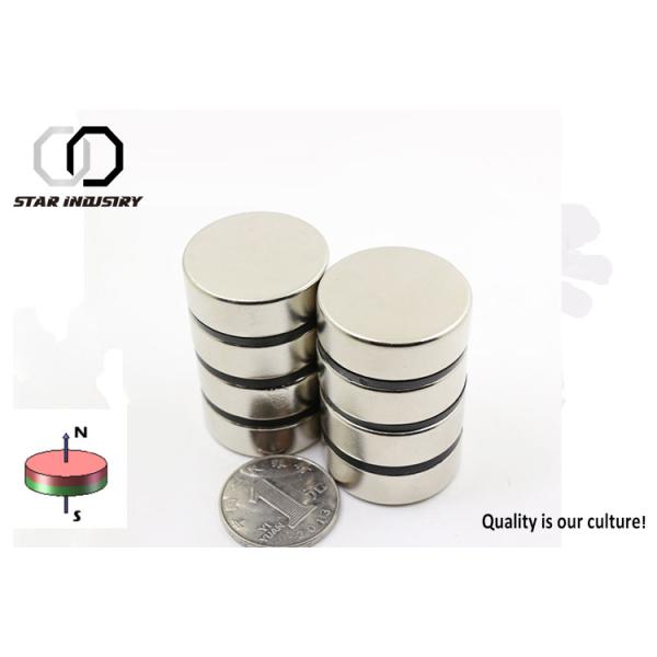 Quality Permanent Large Neodymium Magnets , Round Neodymium Magnets N35 - N52 for sale