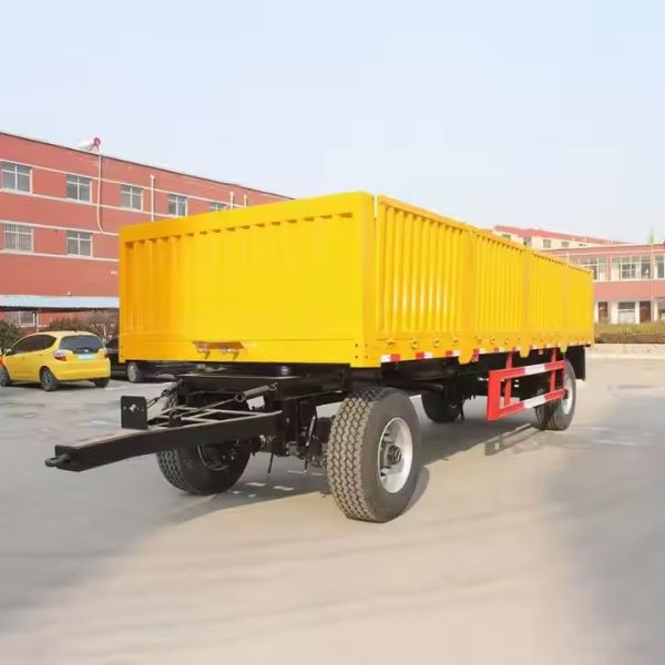 Quality CIMC 1/ 2 Axle Steel Material Wall Side With Moving Turn Full Tractor Truck For Sale for sale