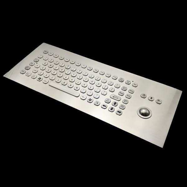 Quality Metal Integrated Trackball Keyboard , 89 Key Keyboard With F1-f12 Function for sale