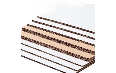 Quality 200gsm Brown Corrugated Cardboard Sheet Flat Cardboard Sheets ODM for sale