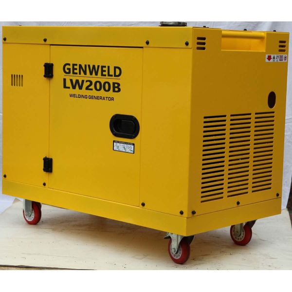 Quality Portable Silent 170A Diesel Welder Generator With AC 4.0kW output power for sale
