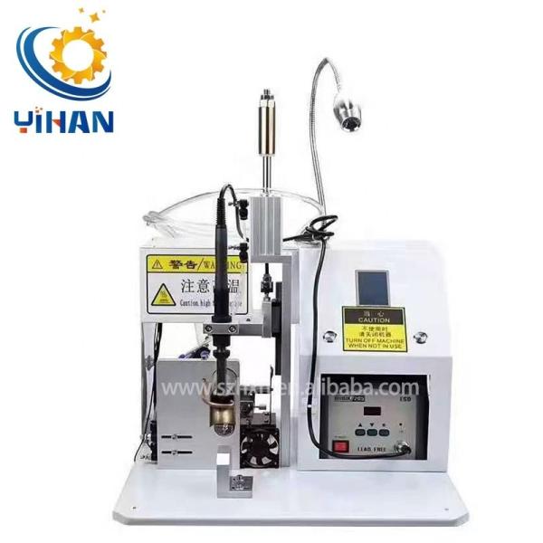 Quality Semi Automatic Electric USB Data Cable LED Resistor Soldering Machine for LED Strip Light for sale