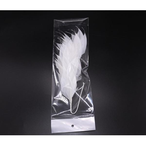 Quality Dyed Pattern Goose Feather Flower Mount with Wire Accessory Durable Construction for sale