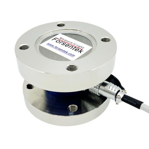 Quality Flange Type Bi-axial Load Cell 0-10kN Thrust Torque Sensor 0-100Nm for sale