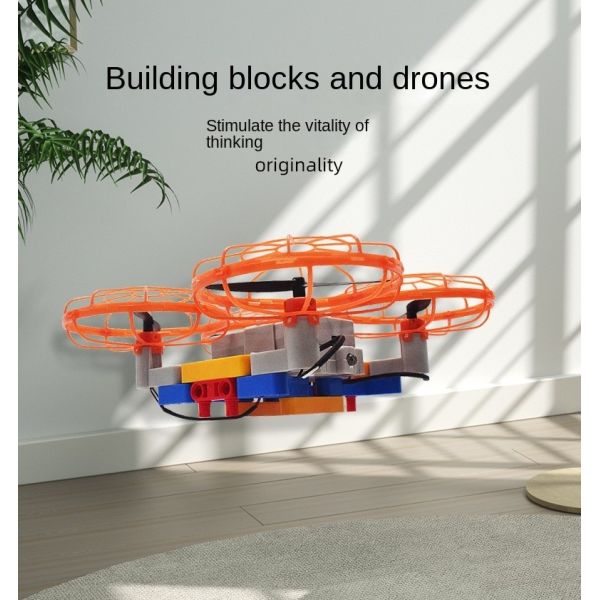 Quality Dual Shape Drone with 360 Degree Flip Function Building Block Assembly for sale