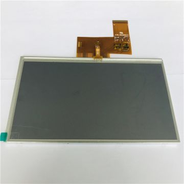 Quality 7 Inch Resistive Touch Round LCD Display TN Transmissive Viewing for sale