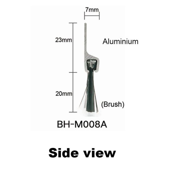 Quality Professional Aluminium Door Brush Strip For Waterproof Windproof for sale