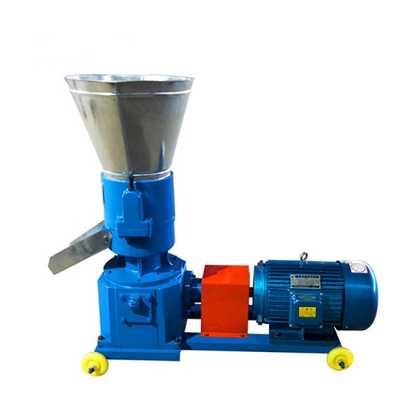 Quality Small Automatic Chicken Animal Feed Pellet Mill Flat Die Granulator for sale
