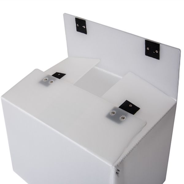 Quality Recyclable Large Plastic Crates Reusable Pallet Totes High Sustainability for sale