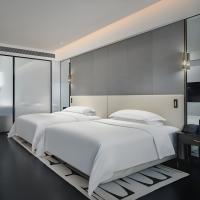 Quality Guangdong Foshan Hardwood Veneer Hotel Guest Room Furniture Furnishings Custom for sale