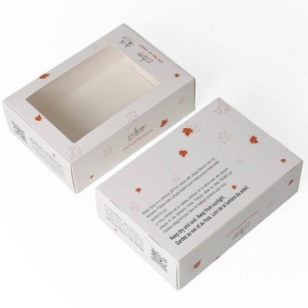 Quality PET Window Paper Packaging Box For Soap , Paperboard Gift Box Colourful Design for sale