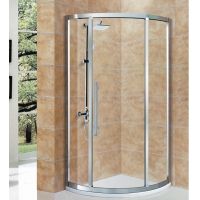 Quality Isolated Cabin Shower Room Accessories with Round Tray Shape and Sliding Open for sale