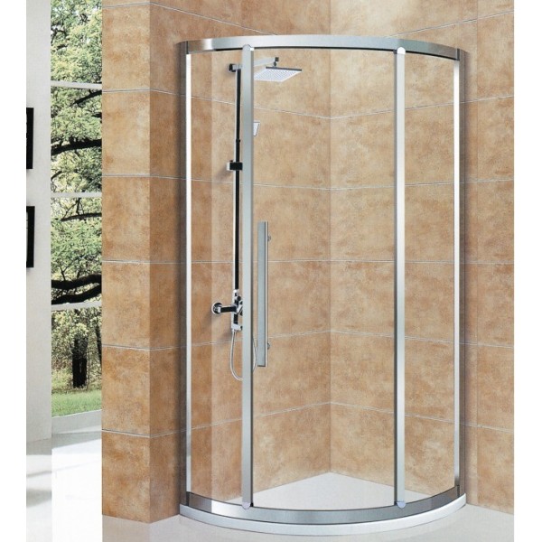 Quality Isolated Cabin Shower Room Accessories with Round Tray Shape and Sliding Open Style for sale
