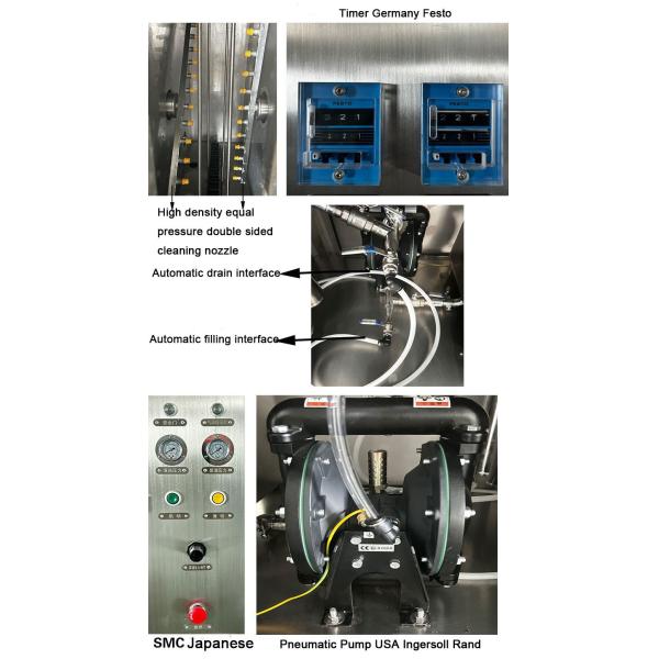 Quality Automatic Stencil SMT Cleaning Machine Off Line Pneumatic 40L Volume for sale
