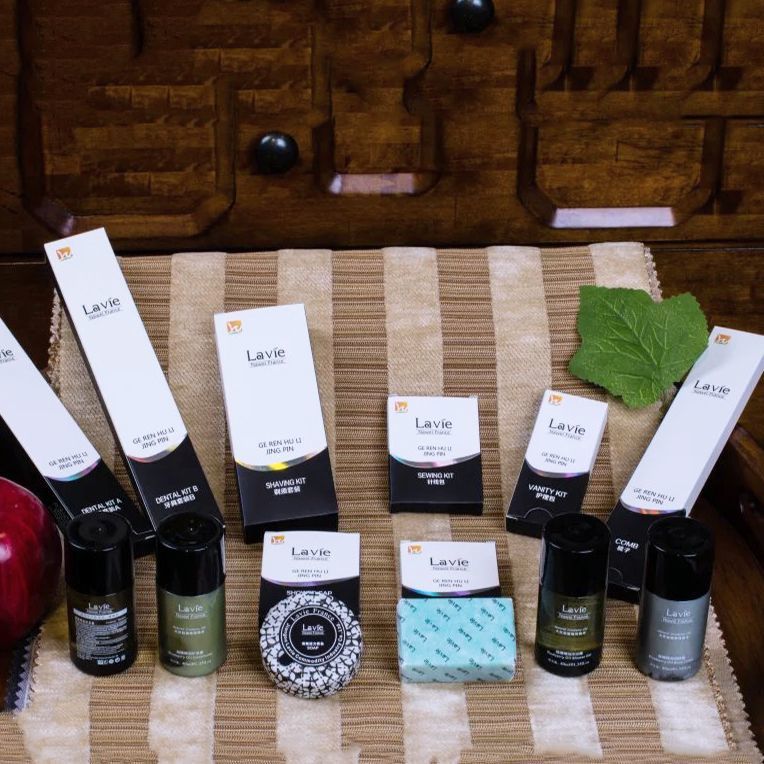 Disposable Shampoo Conditioner Shower Gel Body Lotion Hotel Amenities Set