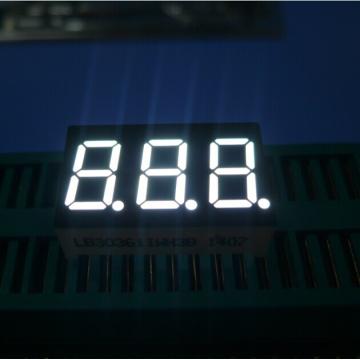 Quality 0.36 Inch Numeric LED Display , Blue 3 dight 7 Segment Led Display 80mcd - for sale