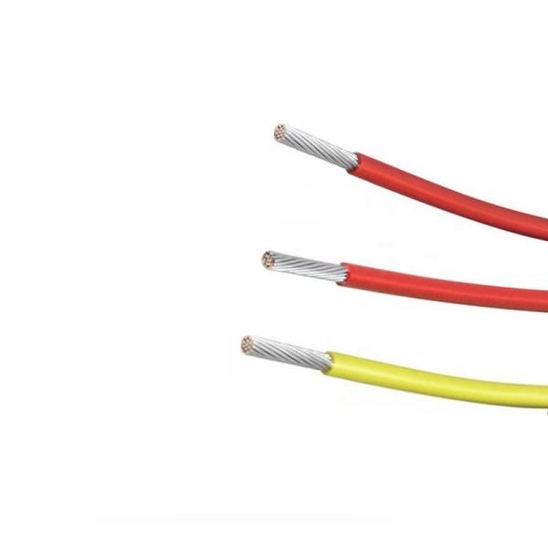 Quality Fluoroplastics High Temperature Electrical Wire Silver Coated 600V for sale