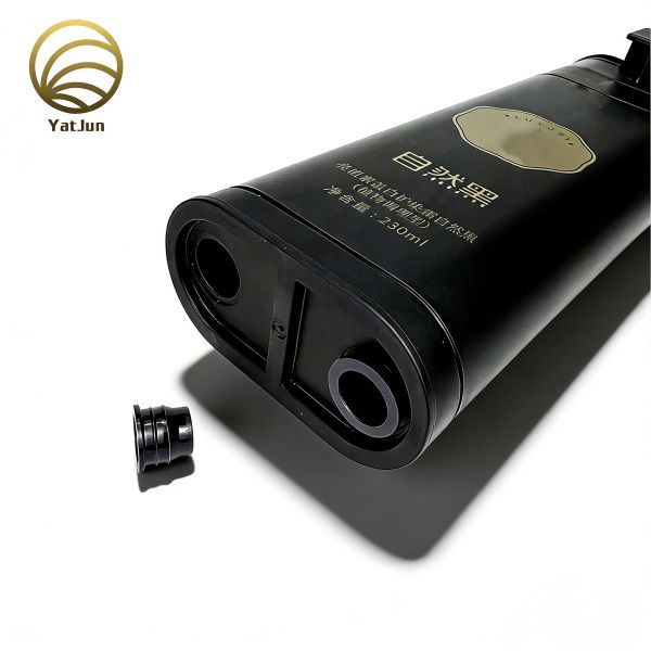 Quality 230ml two in one Hair dye PP bottle,precise hair dye application. for sale