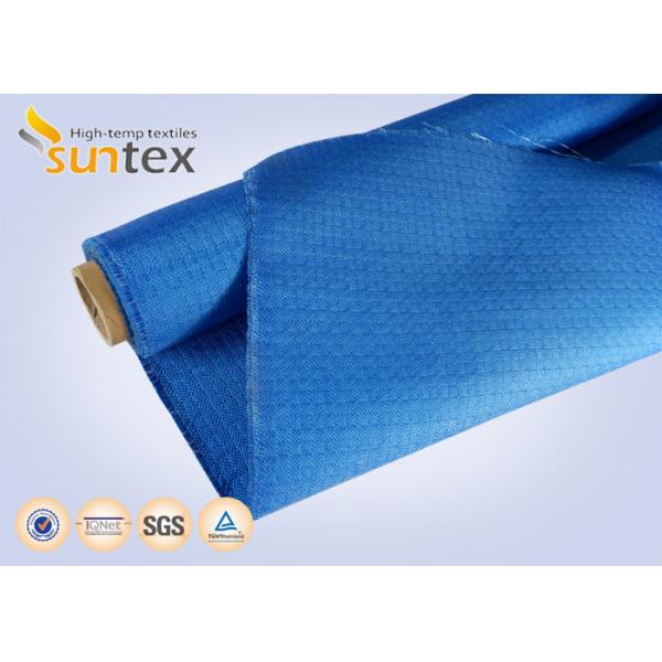 Quality Acrylic Coated Fire Resistant Fiberglass Fabric 550C High Temp Fabric for sale