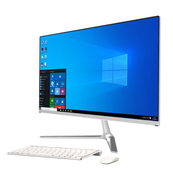 Quality 21.5" Business AIO Desktop Laptops Monoblock Computer Gaming All In One PC with for sale