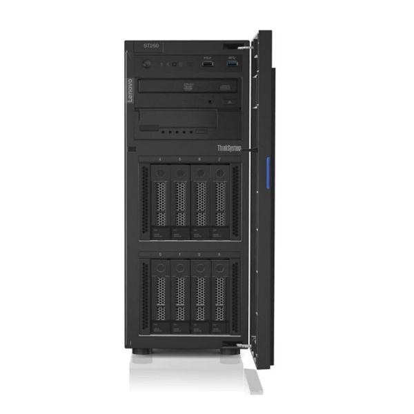 Quality Intel Xeon Processor Thinkserver ST250 Tower Server DDR4 RAM and HDD/SSD for Business for sale