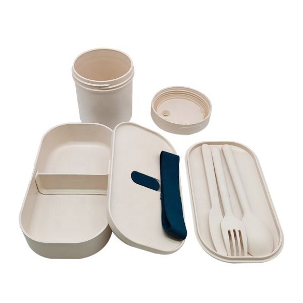 Quality Rectangle Reusable Bento Food Container Lunch Box Eco-Friendly OEM with 0-1L Capacity for sale