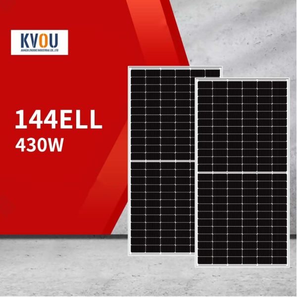 Quality 430W Double Glass Monocrystalline Solar Panel High Efficiency For Solar System for sale