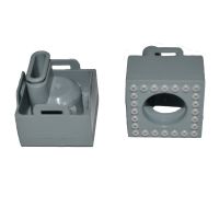 Quality White Silicone Ultrasonic Welding Shower Head Nozzle for sale