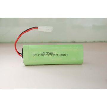 Quality R/C Car NIMH Rechargeable Batteries SC3300mAh 7.2V , Lithium Battery Pack for sale