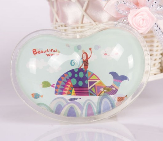Quality Heart Shaped Silicone Gel Wrist Rest For Mouse Ergonomic Design for sale