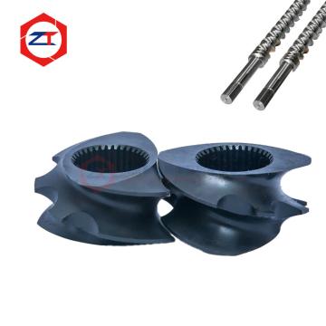 Quality Bimetallic Welded Twin Screw Mixing Elements 72mm L/D Ratio 1.5mm Wear Layer For for sale
