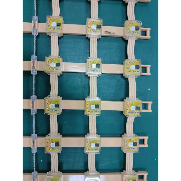 Quality Outdoor Advertising LED Grid Screen PVC Material Customized Pixel Pitch for sale